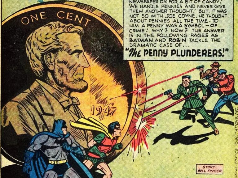 Why Does Batman Have a Giant Penny in the Batcave? The Curious Story ...